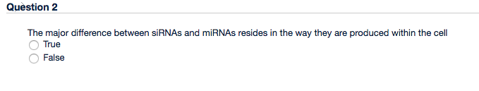 Solved Question 1 The interaction between elF2 and elF2B is | Chegg.com