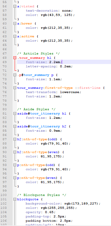 Solved I'm working on a CSS project and I'm struggling. I | Chegg.com