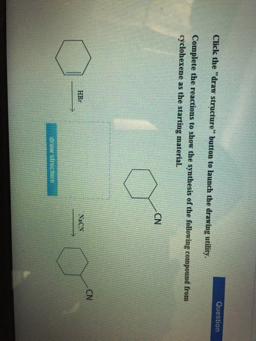 Solved Complete the reactions to show the synthesis of the | Chegg.com Solved Complete the reactions to show the synthesis of the | Chegg.com