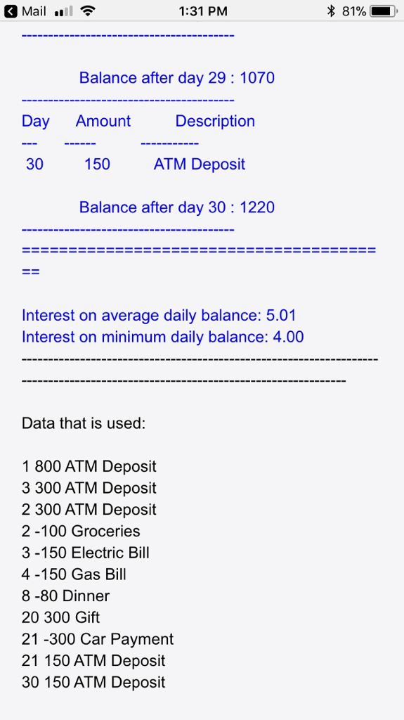 Exercise P6.13. Write a program that prints out a | Chegg.com