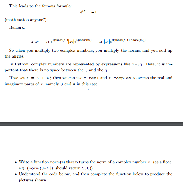 Complex Numbers In Python Complex Numbers Are Chegg complex-numbers-in-python-complex-numbers-are-chegg