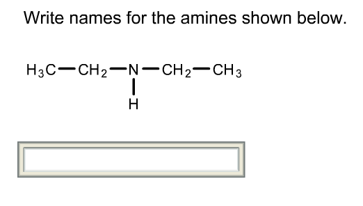 Solved Write names for the amines shown below. | Chegg.com