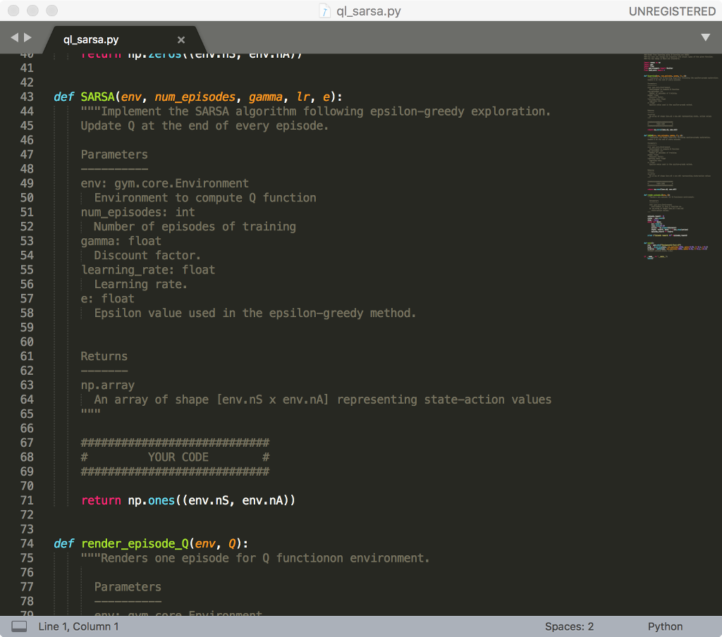 Solved Can anyone help me to code the Q-learning and SARSA | Chegg.com