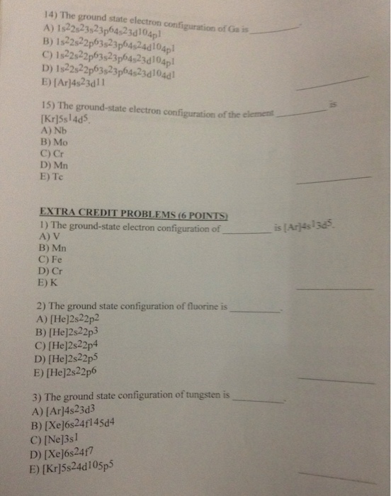 Solved 1) which of the following is not a valid set of four | Chegg.com