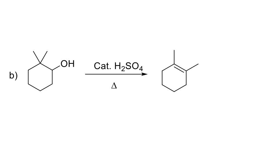 Solved Cat. H2SO4 MeOH a) | Chegg.com