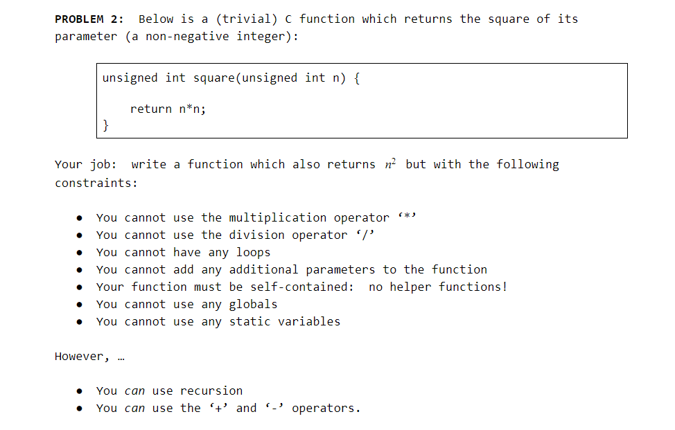 Solved PROBLEM 1: The function has_dups to the right | Chegg.com