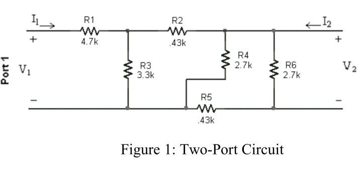 Solved R1 R2 I2 4.7k 43k R4 2.7k R3 3.3k R6 2.7k ?V 2 0 R5 | Chegg.com