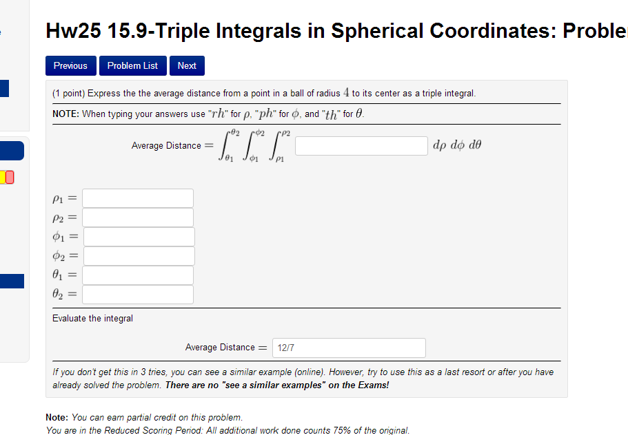 Solved Express the average distance from a point in a ball | Chegg.com
