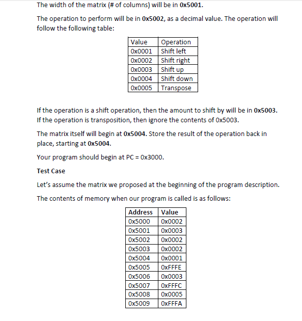 Solved LC-3 assembly language program written in .txt and | Chegg.com