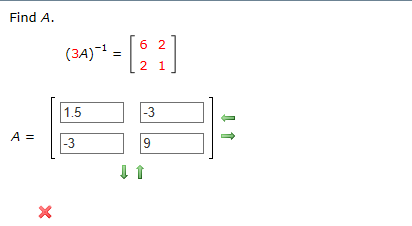 Solved Use an inverse matrix to solve each system of linear | Chegg.com