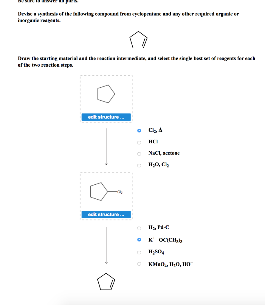Solved be sure to answer a「 parts. Devise a synthesis of the | Chegg.com