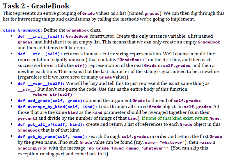 Solved Task 1 - Grade A Grade represents a specific score on | Chegg.com