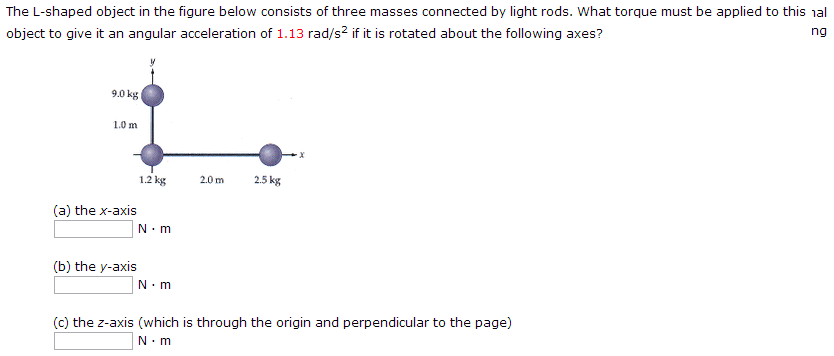 Solved The L-shaped object in the figure below consists of | Chegg.com