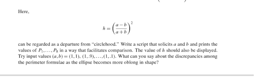 Solved Matlab Question Write A Script That Asks For A And B 3085
