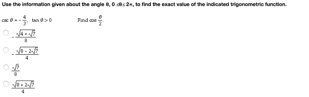 Solved Given that f(x) sin x, g(x) cos x, and h(x) tan x, | Chegg.com