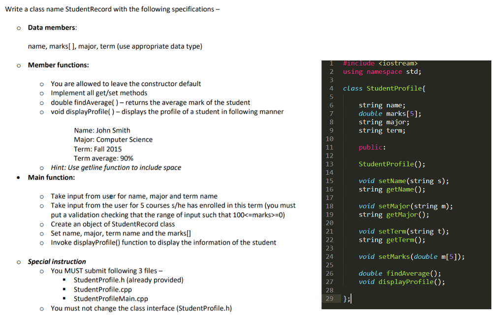 Solved I'm having trouble doing this; can anyone help? | Chegg.com