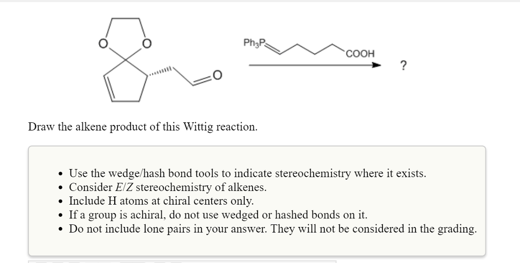 Solved Ph3P Draw the alkene product of this Wittig reaction. | Chegg.com