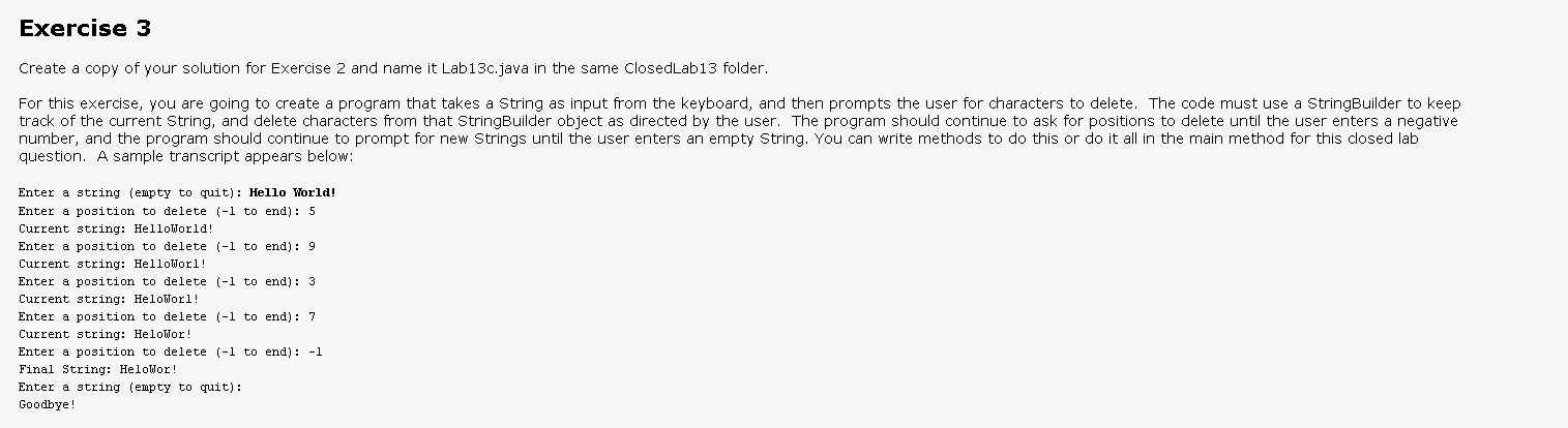 Solved Code from Exercise1: import | Chegg.com