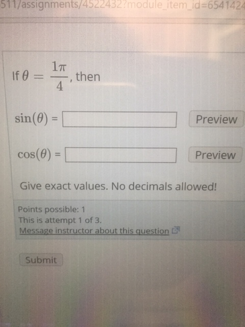 Solved 511/assignments/4522432?module item_id-6541424 If θ , | Chegg.com