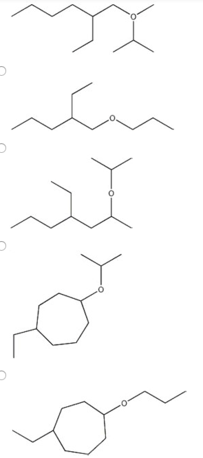 Solved Which of the following is the correct structure for | Chegg.com