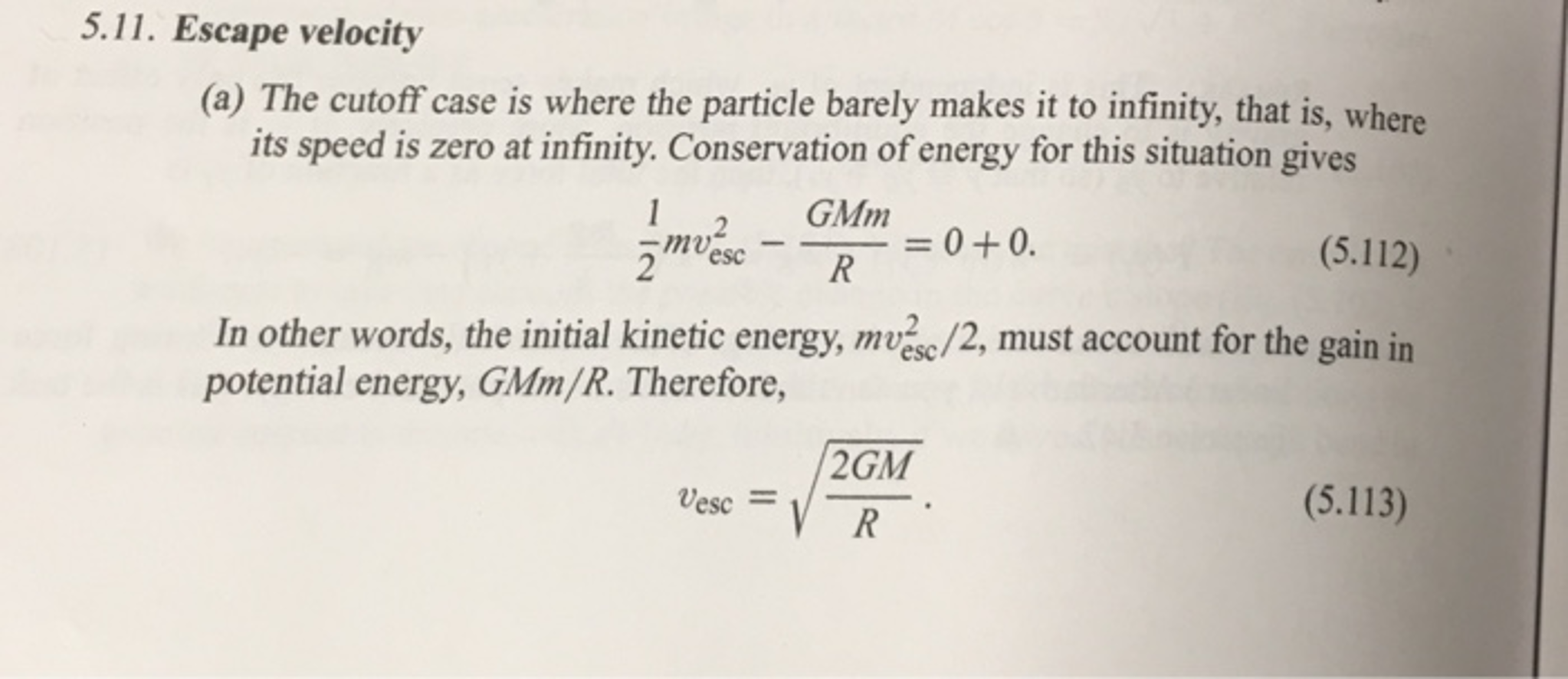 Solved Solar escape velocity What is the minimum initial | Chegg.com