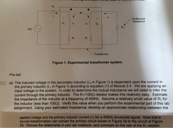 experimental transformer system | Chegg.com