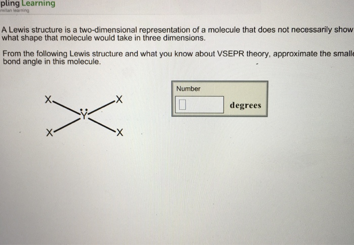 Solved A Lewis structure is a two-dimensional representation | Chegg.com