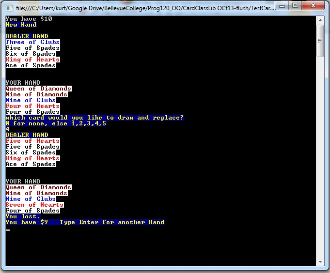 Solved C# Console The project is to build a card game. | Chegg.com