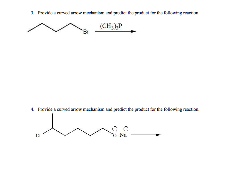 Solved 3. Provide a curved arrow mechanism and predict the | Chegg.com