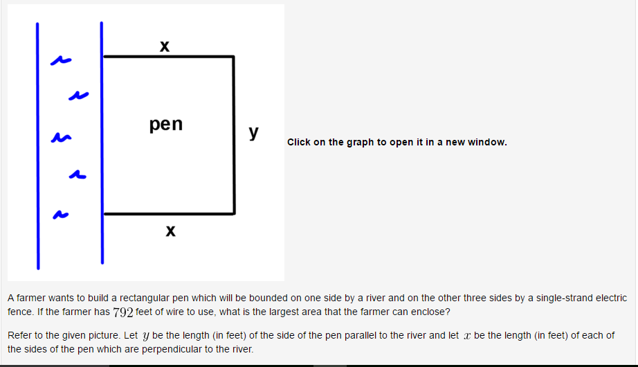 Solved A farmer wants to build a rectangular pen which | Chegg.com