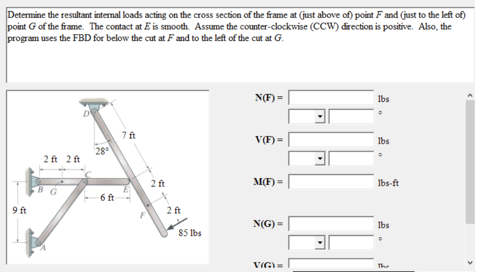 Solved Determine the resultant internal loads acting on the | Chegg.com