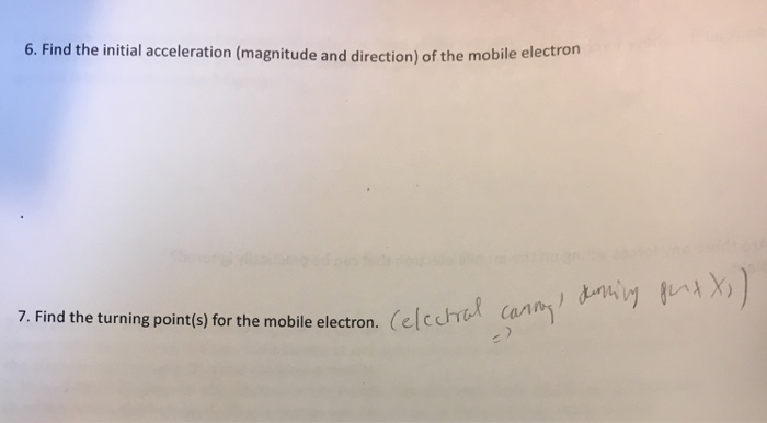 Solved Two electrons are fixed 10 cm apart, one on the left, | Chegg.com