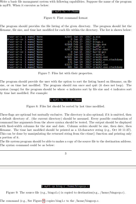 Solved Write a basic file managment system with following | Chegg.com