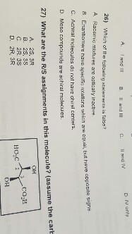 Solved What are the R/s assignments in this molecule? | Chegg.com