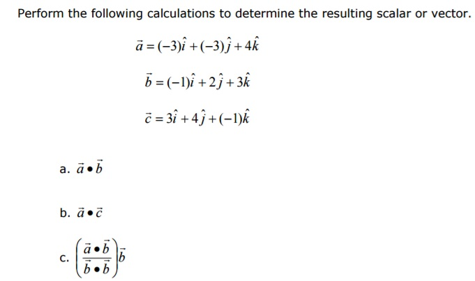 Solved Perform the following calculations to determine the | Chegg.com