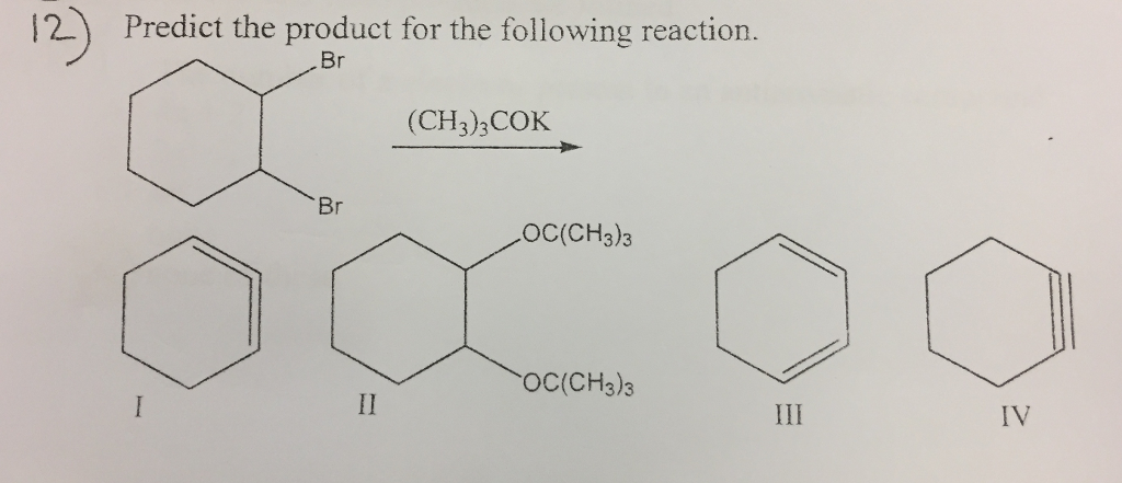 Solved Predict the products of the following reactions. | Chegg.com