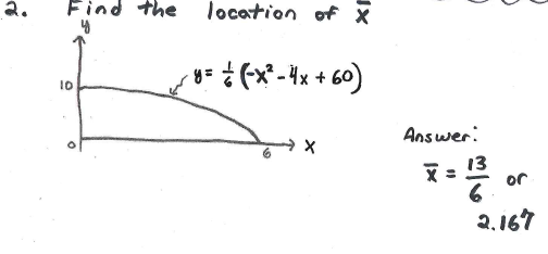 Solved need help finding X bar | Chegg.com