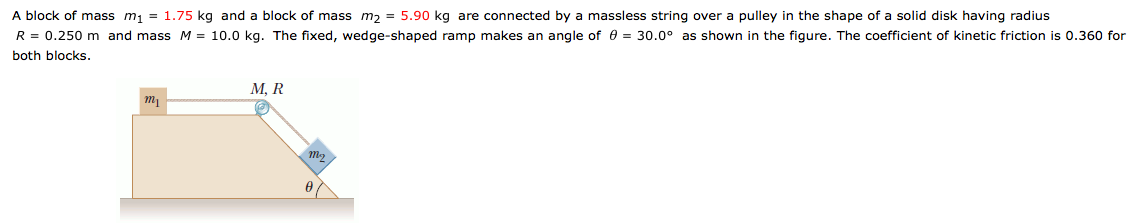 Solved (b) Determine the acceleration of the two blocks. | Chegg.com