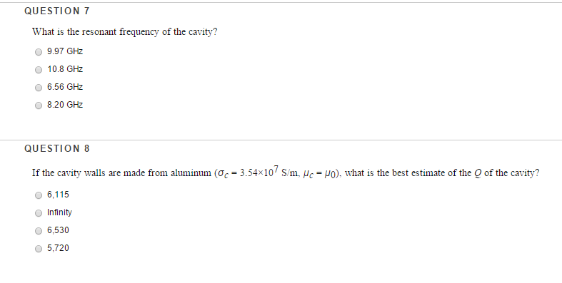 Solved APPENDIX I STANDARD RECTANGULAR WAVEGUIDE DATA | Chegg.com