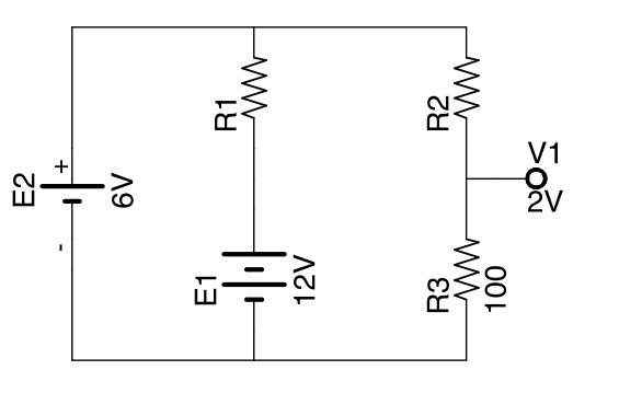 Solved In the circuit shown below, V1 is 2V. What is the | Chegg.com
