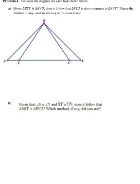 Solved Given Delta RST = Delta RFU. Does it follow that | Chegg.com