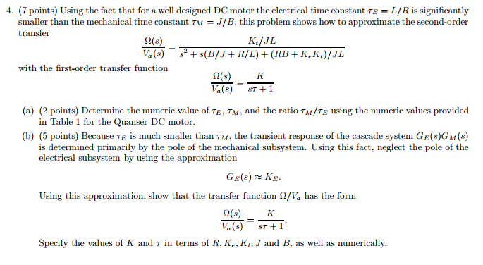 Solved Problem 8: (25 points) Figure 1 shows the armature | Chegg.com