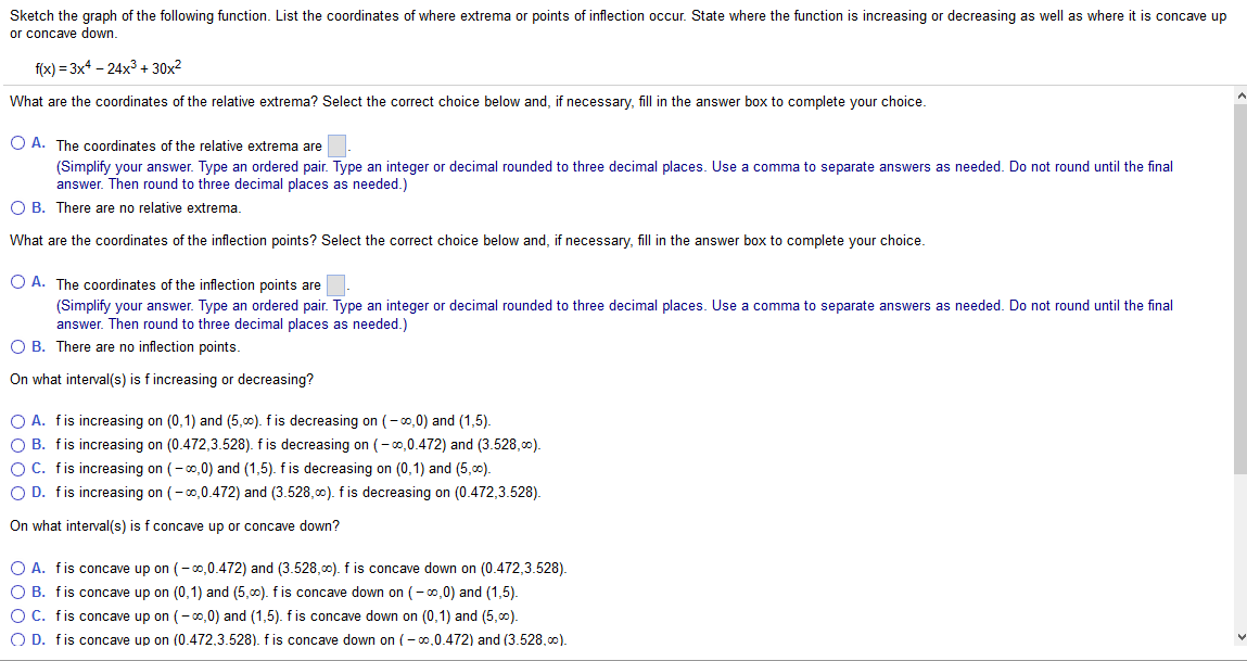 Solved Sketch the graph of the following function. List the | Chegg.com