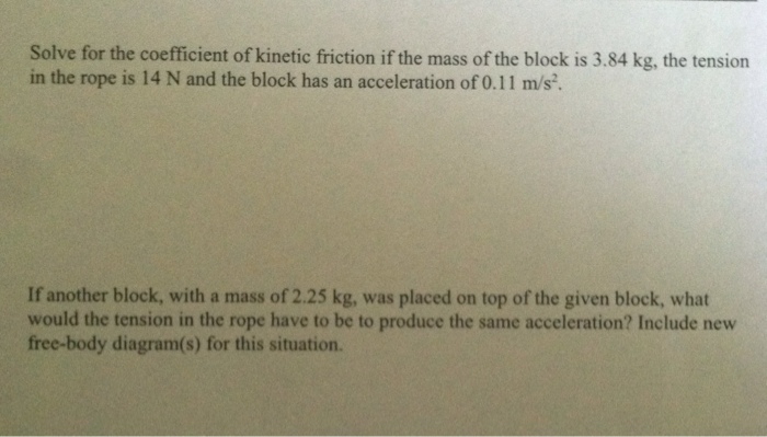 Solved rope on block 33° | Chegg.com