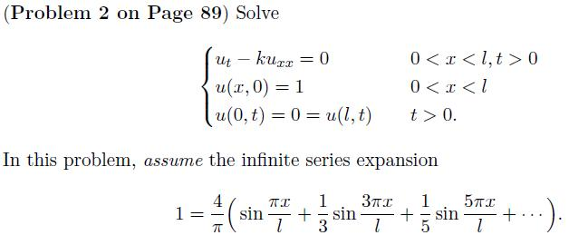 Solve In this problem, assume the infinite series | Chegg.com