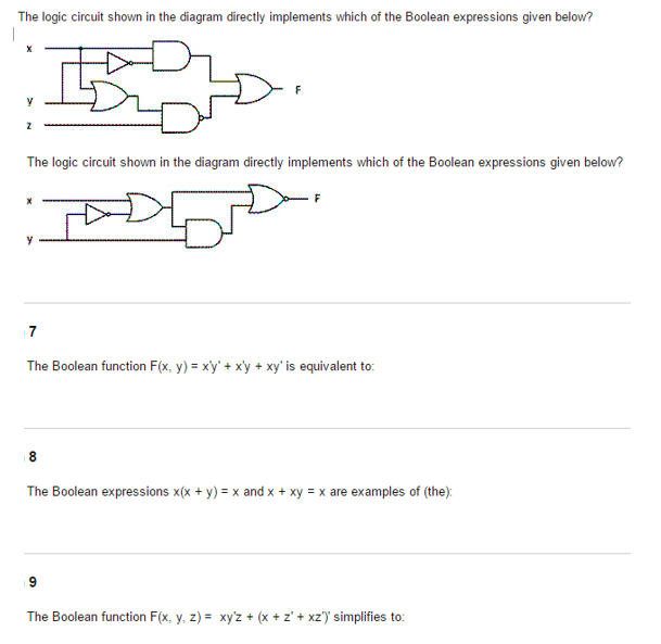 The logic circuit shown in the diagram directly | Chegg.com The logic circuit shown in the diagram directly | Chegg.com