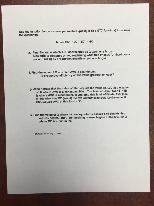 Solved Use the function below (whose parameters qualify it | Chegg.com
