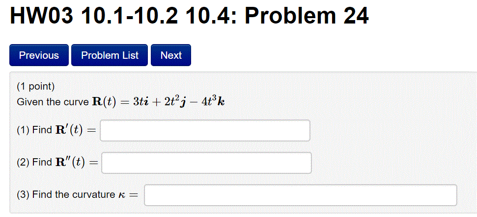 Solved HW03 10.1-10.2 10.4: Problem 24 Previous Problem List | Chegg.com