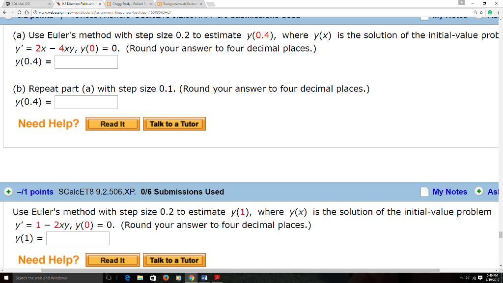 Solved bassign.net/web/Student/Assignment Responses last dep | Chegg.com