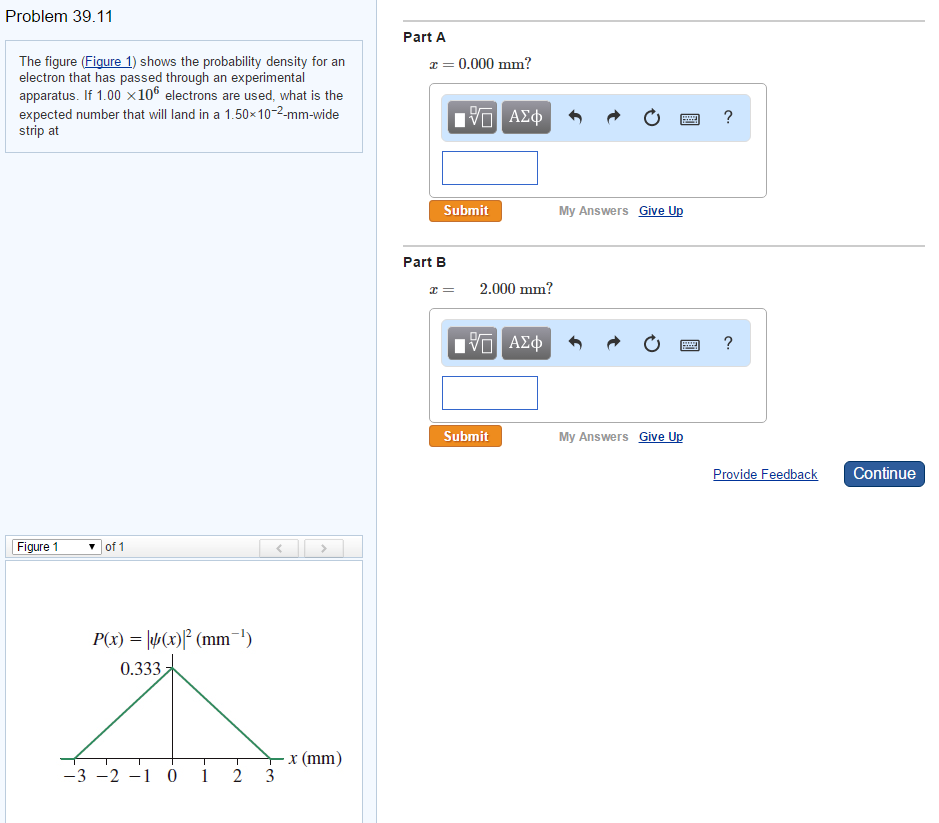 Solved The figure (Figure 1) shows the probability density | Chegg.com